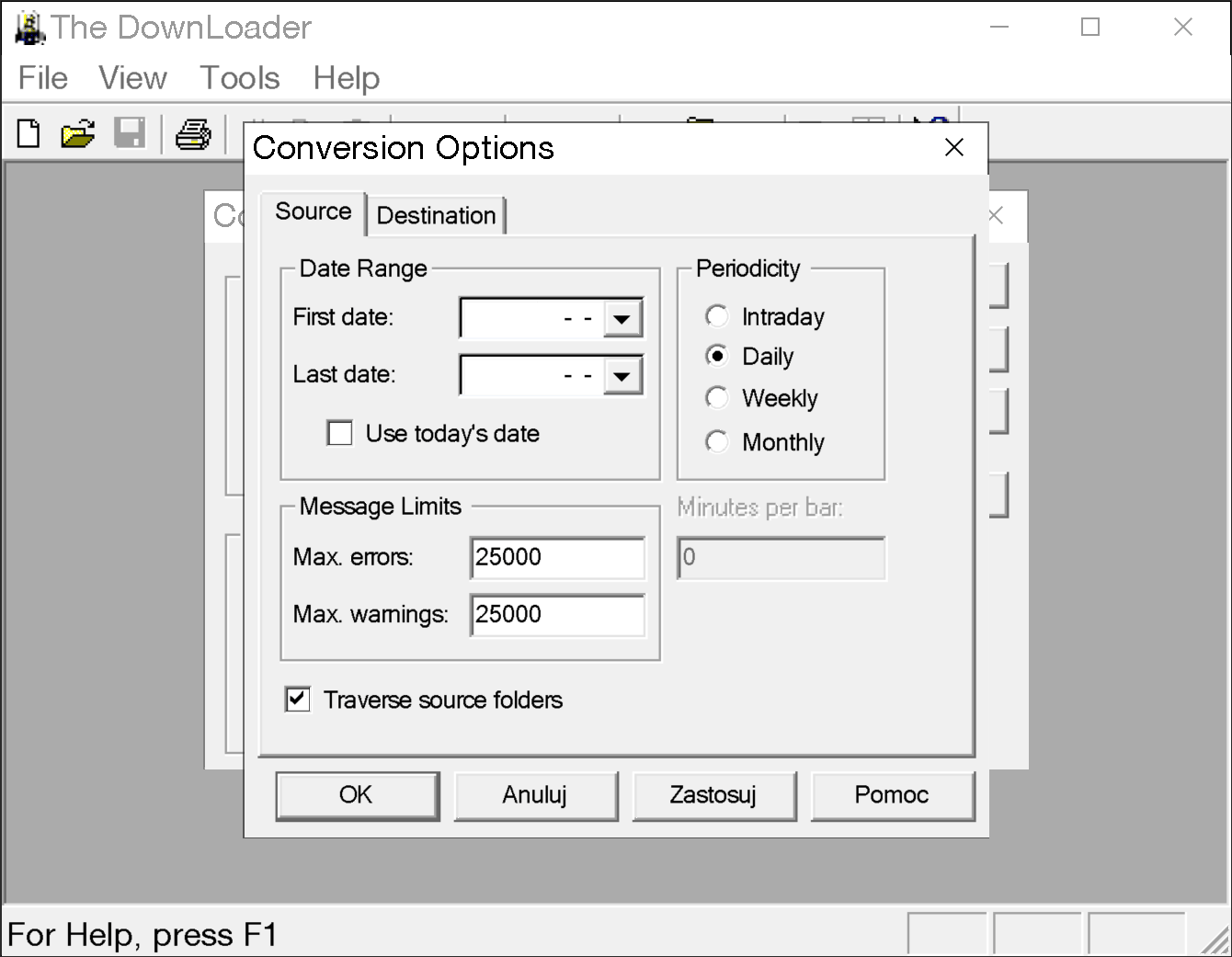 How to use Stooq data with Metastock - Stooq